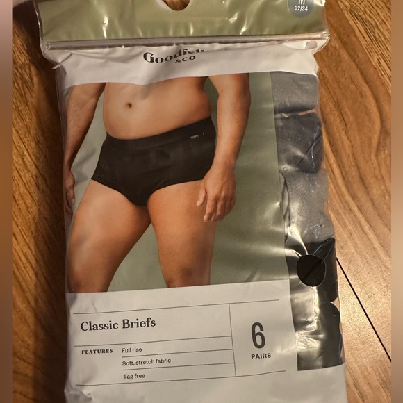Goodfellow & Co | Underwear & Socks | Goodfellow Co Medium Classic Briefs 6pk | Poshmark